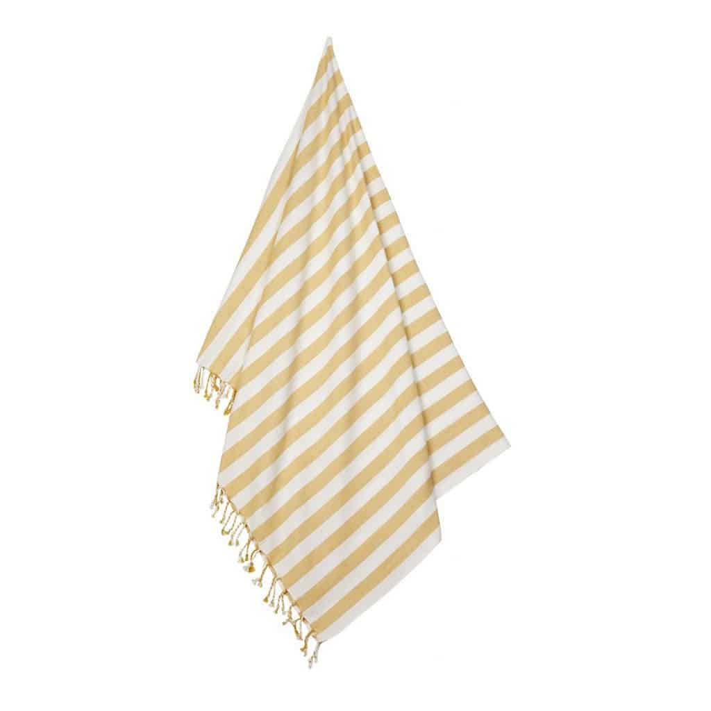 Serviette De Plage - Jaune Miel - Little marmaille