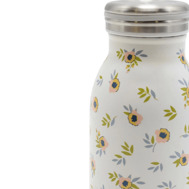 Gourde Isotherme Fleurs Roses - BONTON